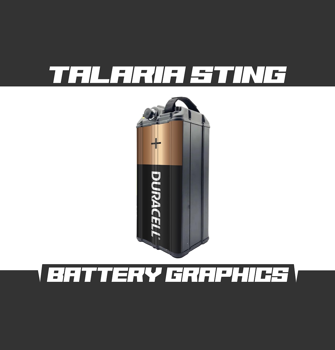 Talaria Sting Battery Graphics Kit Gloss or Matte Laminated Decals ...