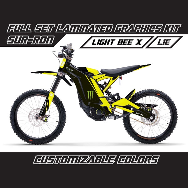 Surron Monster Graphics Kit - Etsy