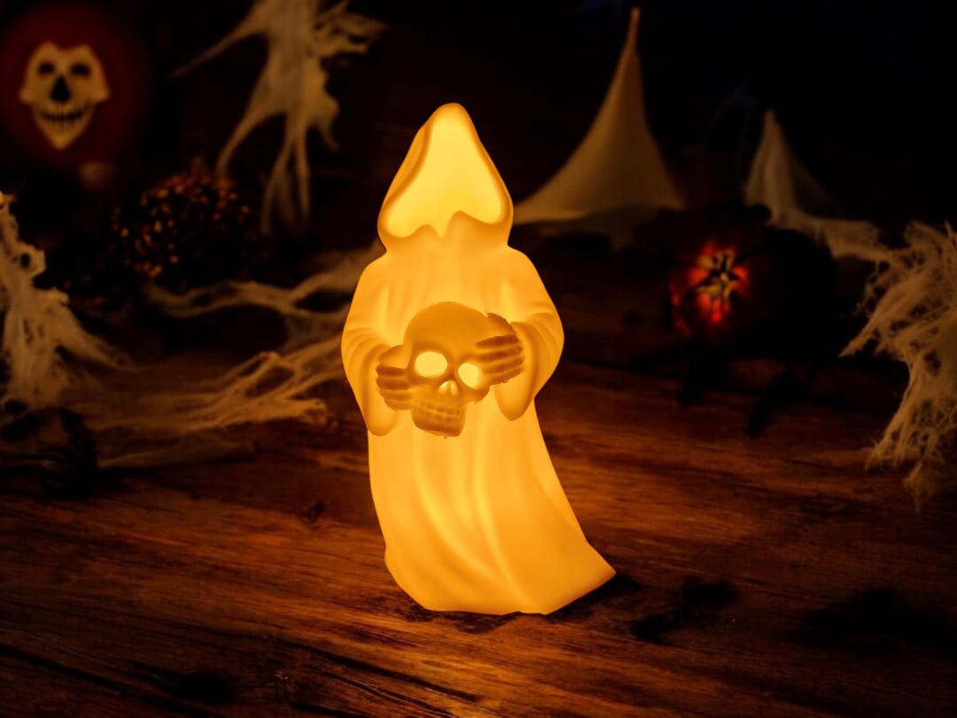 LED Light-up Ghost/phantom Halloween Decoration - Etsy