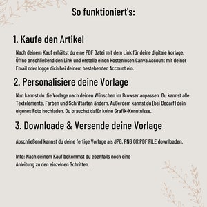 Invoice Template German | Invoice Template Canva | Personalizable ...