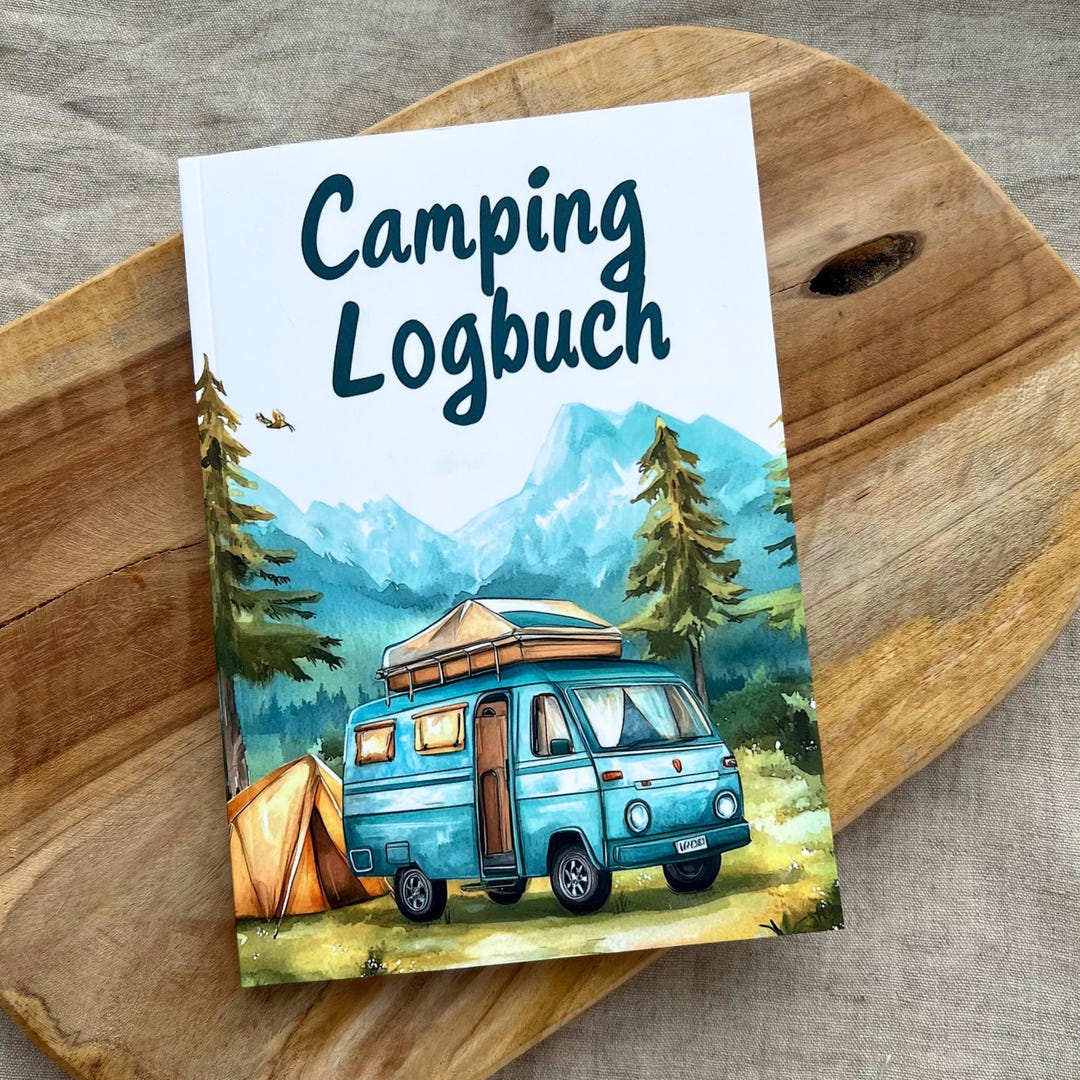 Camping Logbuch | Camping Tagebuch | Reistagebuch mit Packliste für ...