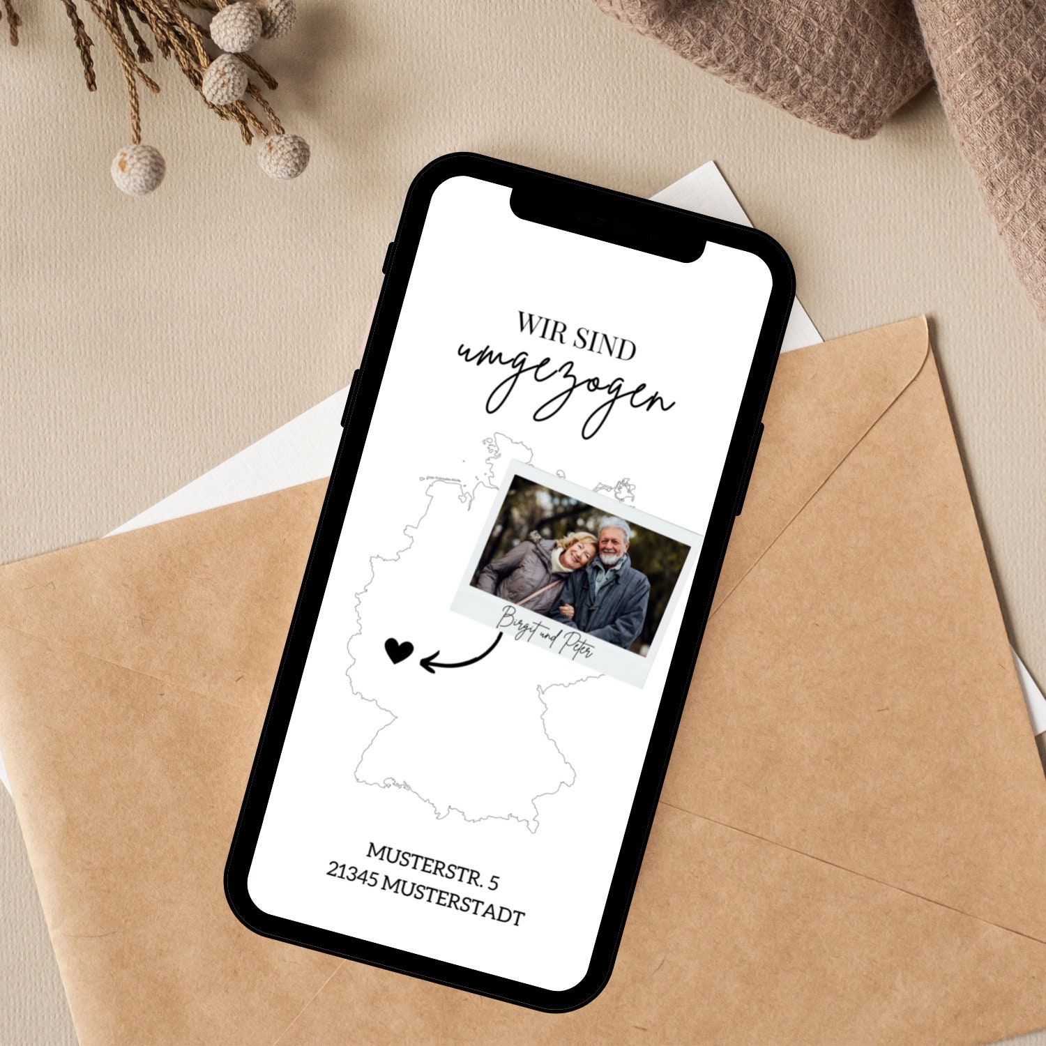 Digital Moving Card With Photo Personalized Change of Address for ...