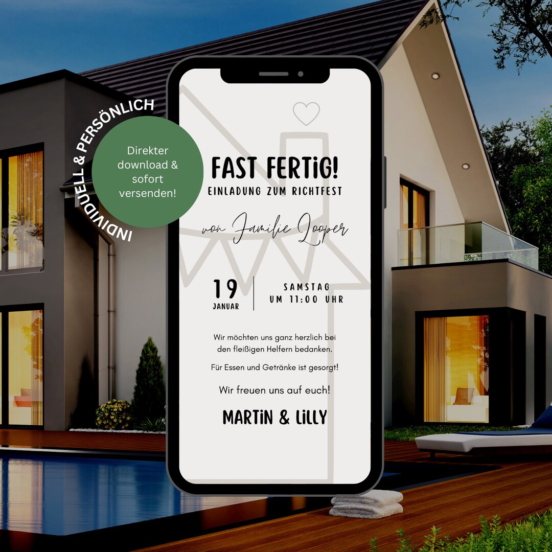 Digital Invitation Topping Out Ceremony Ecard Topping Out Ceremony to ...