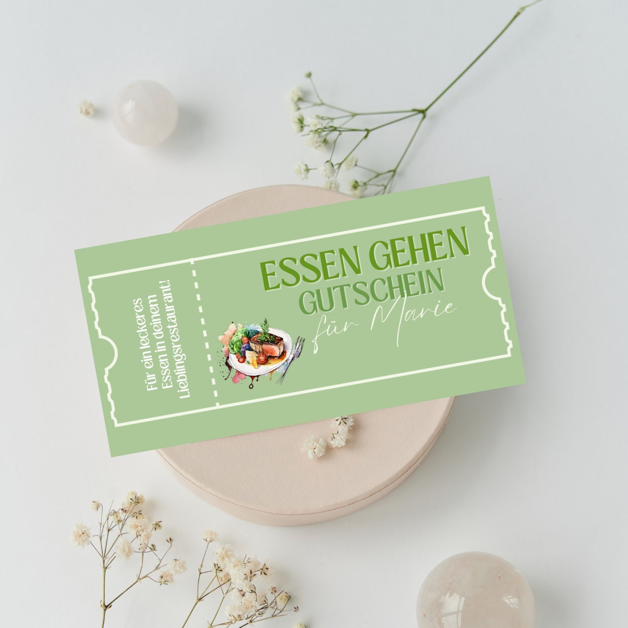 Eat Out Voucher Template Printable Restaurant Voucher Gift - Etsy