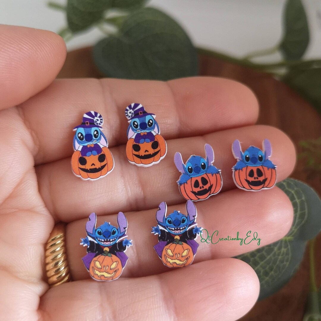 Cartoon Inspired Halloween Earrings. Dangle and Stud Earrings. - Etsy
