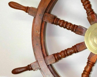 Wooden Ship Wheel - Etsy