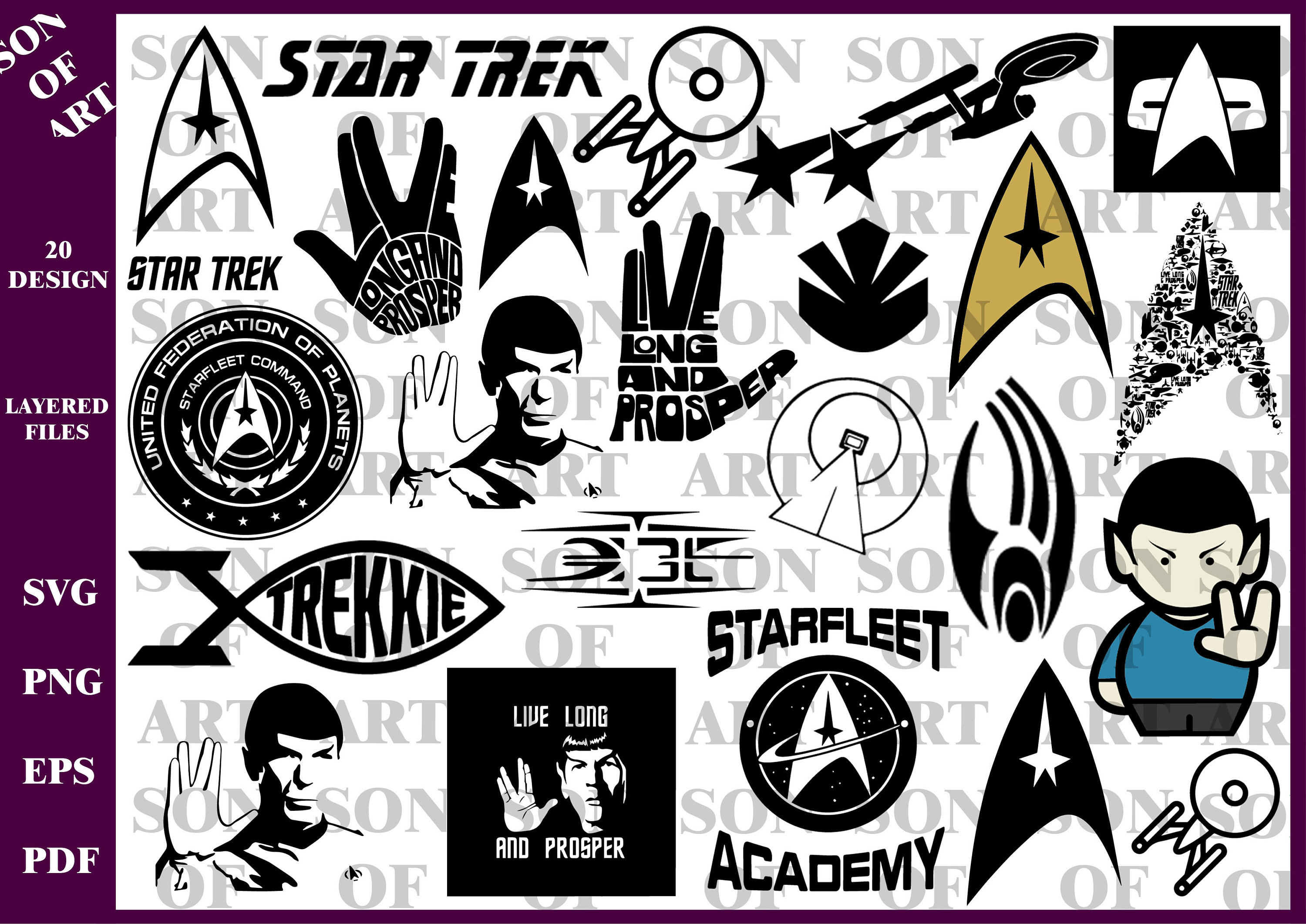 Star Trek Logo Vector
