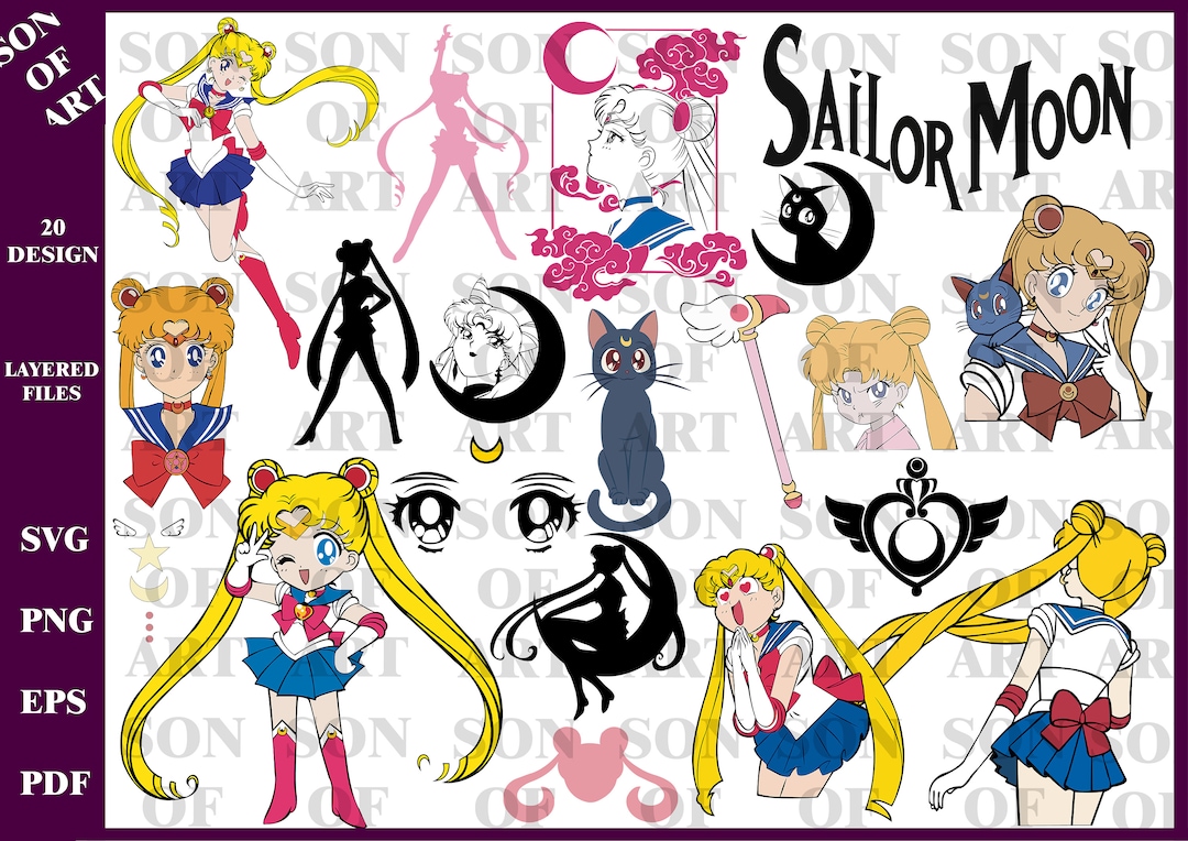 Cartoon Svg Bundle - Etsy