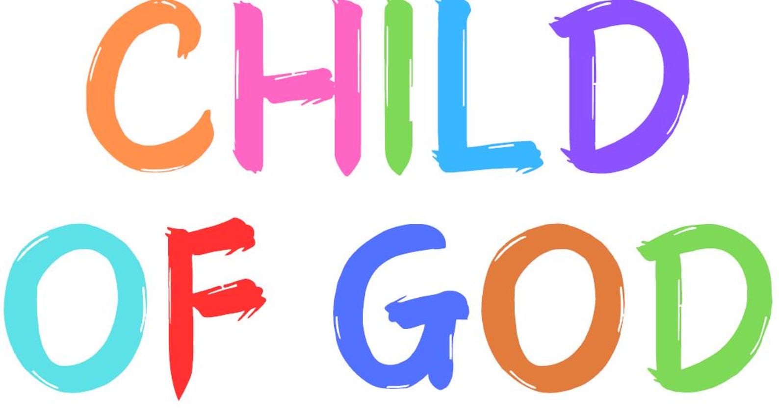 Child of God Sign - Etsy