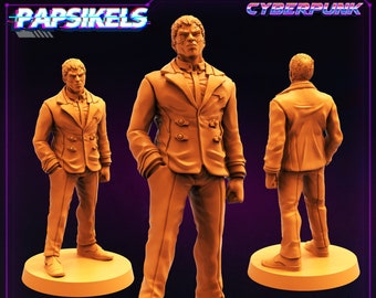 Corporate Hit Man Corpo Business Man the Professional Fantasy Mini 28mm ...