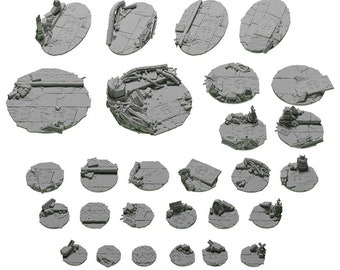 25mm to 32mm Base Adapter round Warhammer 40K Compatible 3D Printed - Etsy