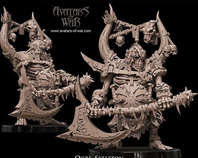 Ogre Skeleton - Etsy