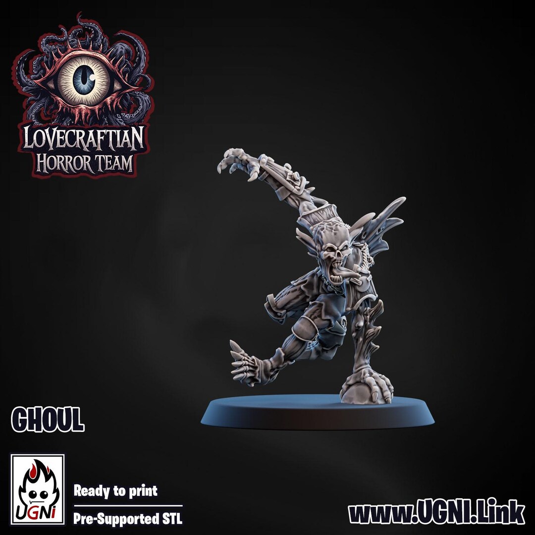 Ghouls Different Versions -lovecraftian Horror Team -fantasy Football ...