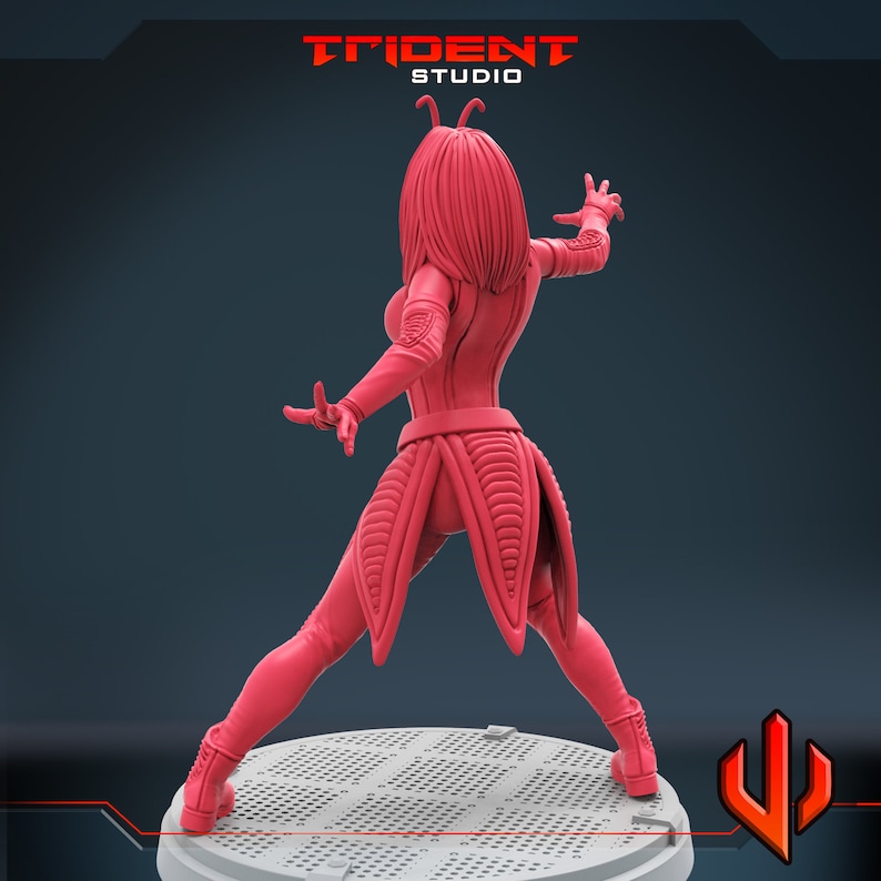 Insect Woman Fan Art by Trident Studios Hero RPG - Etsy