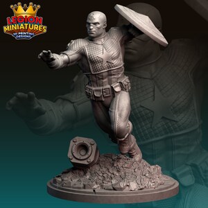 Ultima Cap - Fan Art by Legion Miniatures - Hero - RPG - Etsy