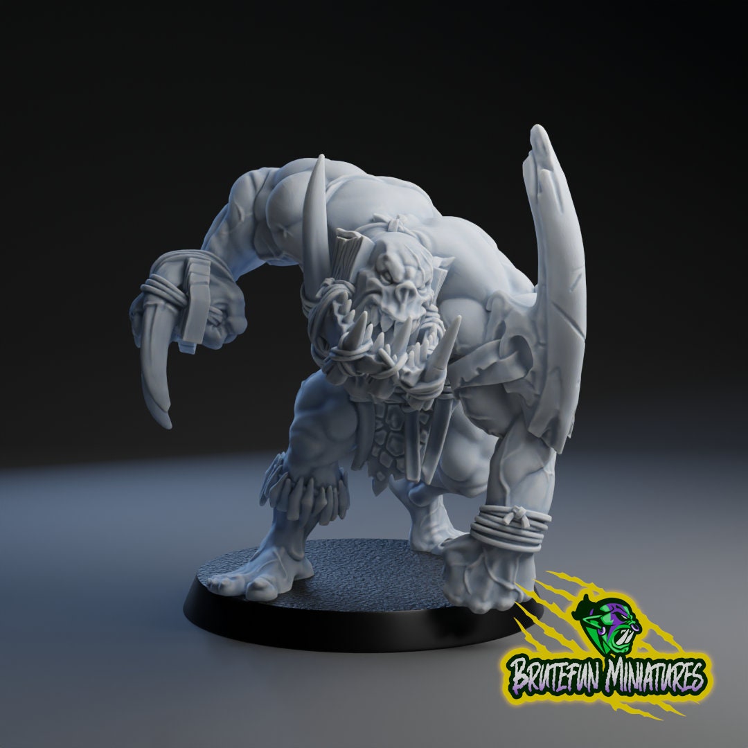 Savage Orcs Team Orc Brute 4 fantasy Football Compatible - Etsy Australia