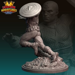 Ultima Cap - Fan Art by Legion Miniatures - Hero - RPG - Etsy