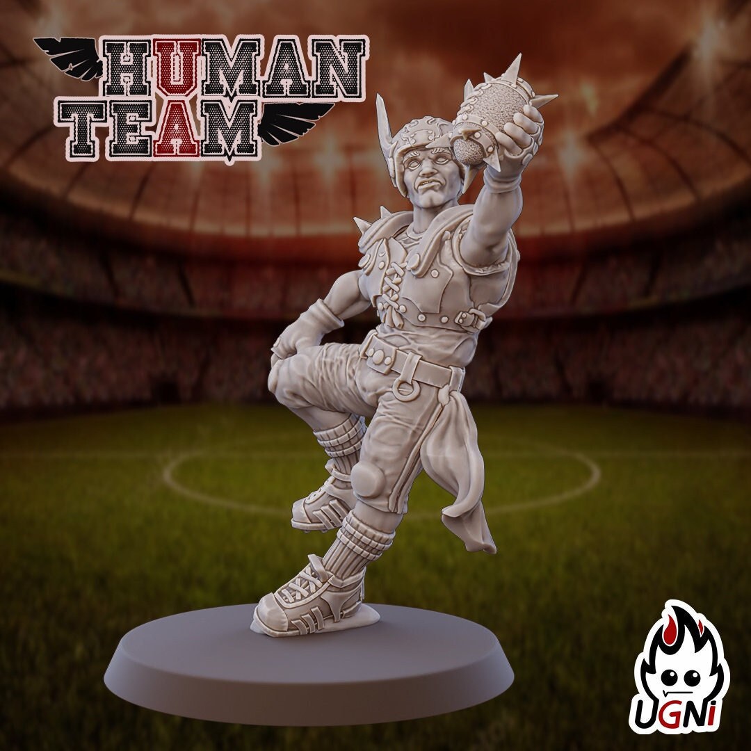 Human Team - Catcher V2 -fantasy Football Compatible - Etsy