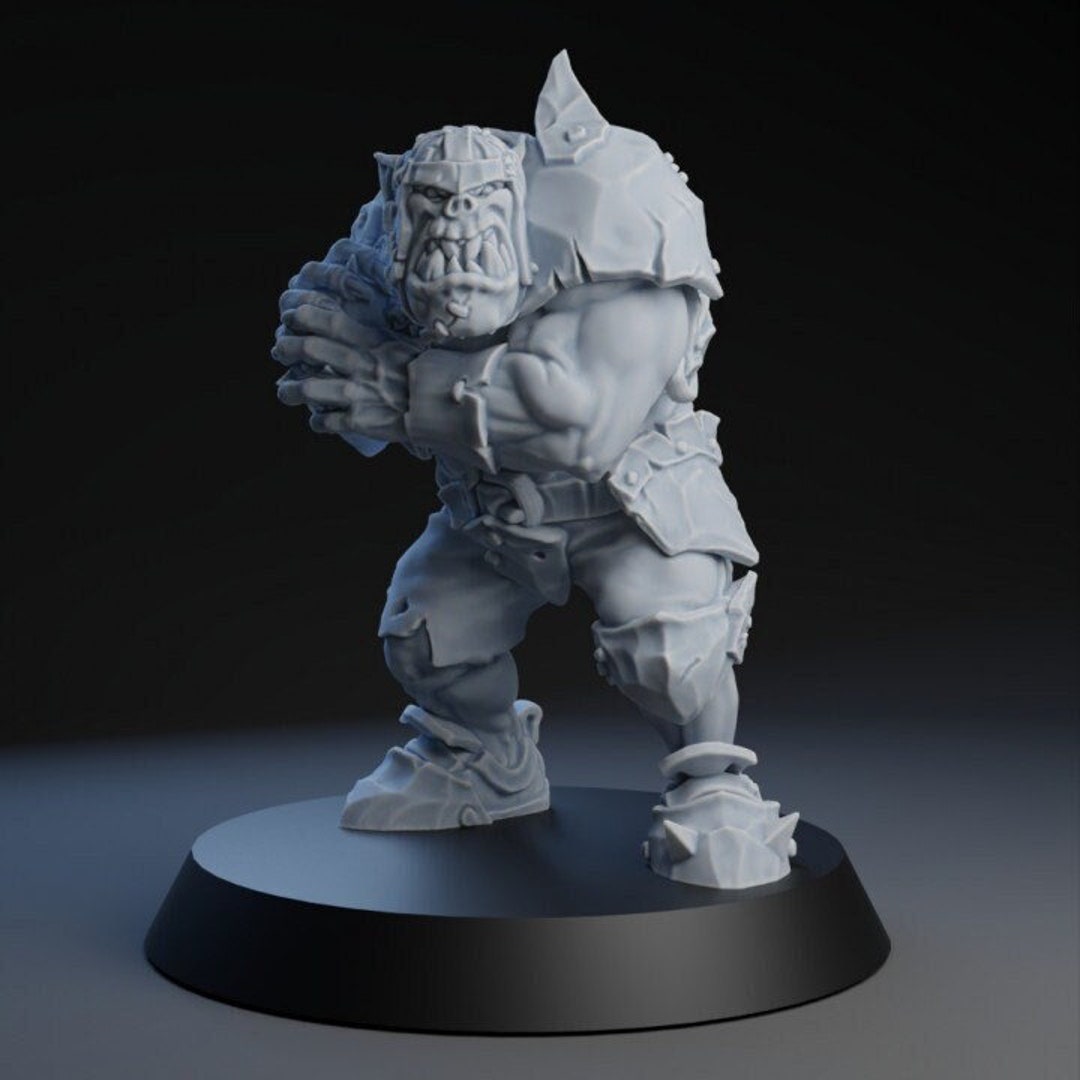 Pig Iron Pummelers Orc Team- Thrower -fantasy Football Compatible - Etsy