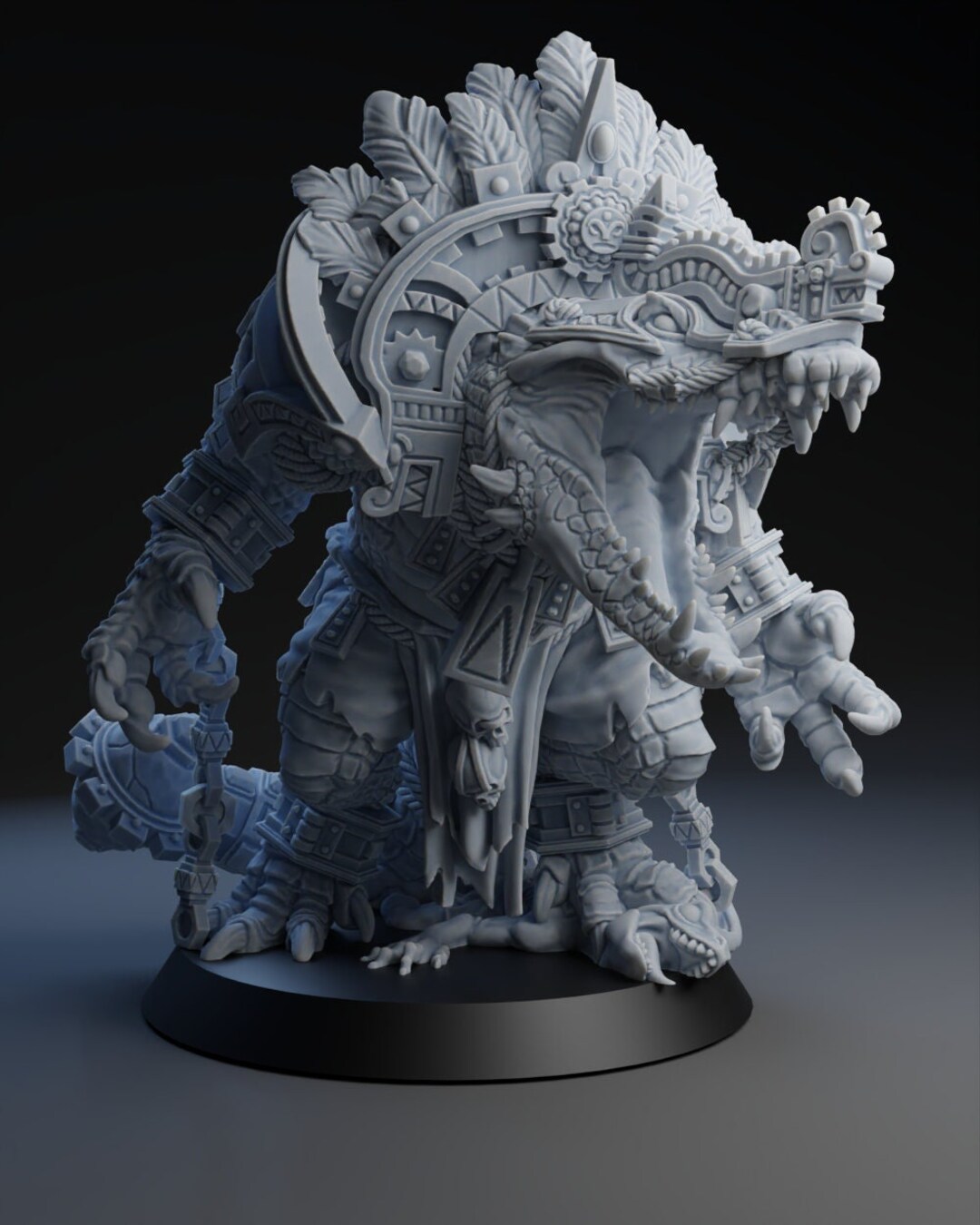 Lizard Team - Big Reptile Famous Player -fantasy Football Compatible - Etsy