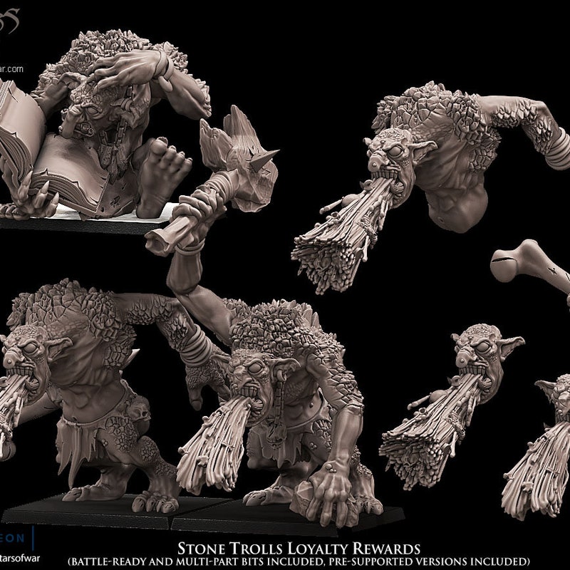 Miniature Troll - Etsy