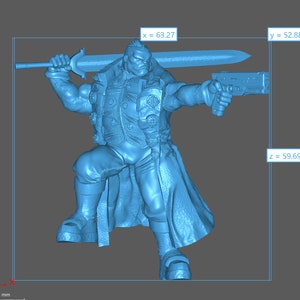 Frank Stern - Fan Art by Legion Miniatures - Hero - RPG - Etsy