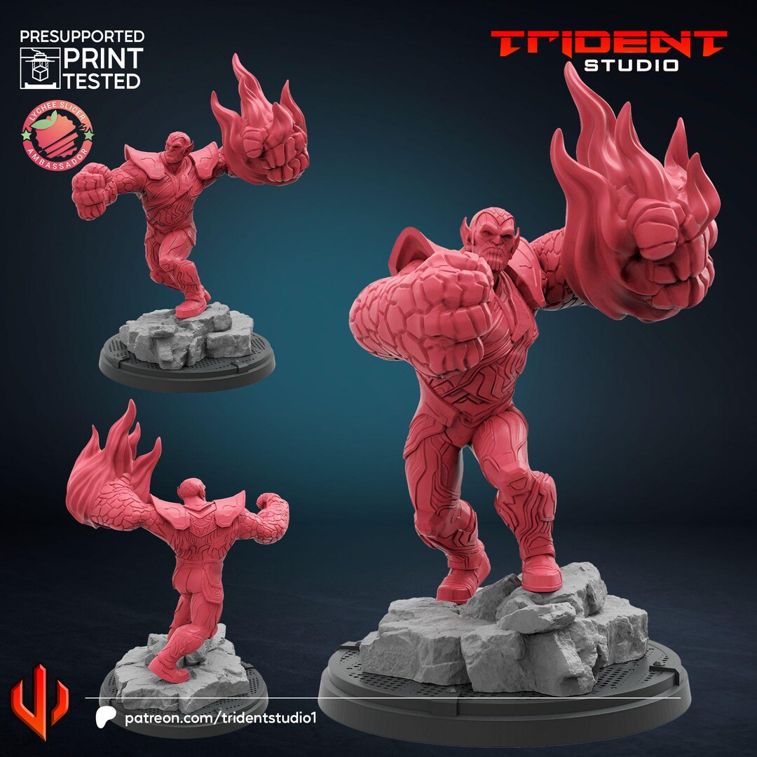 Super K - Fan Art by Trident Studios - Hero - RPG - Etsy
