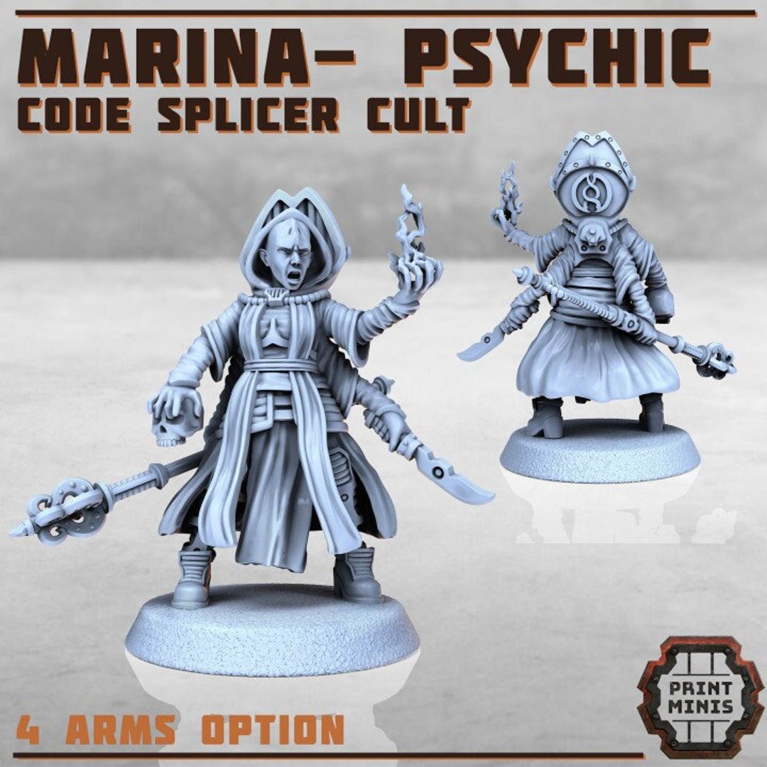Buy Marina - Code Splicer Cult -cyberpunk – Scifi - 28mm – RPG Online ...