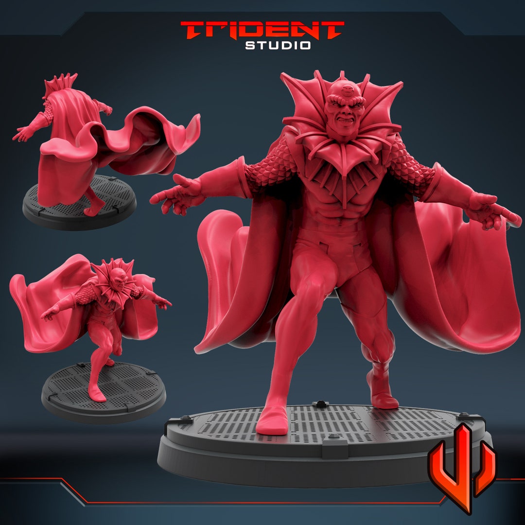 Snake Villain -fan Art by Trident Studios - Hero - RPG - Etsy