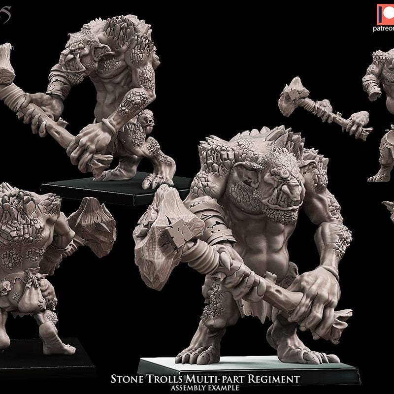 Miniature Troll - Etsy