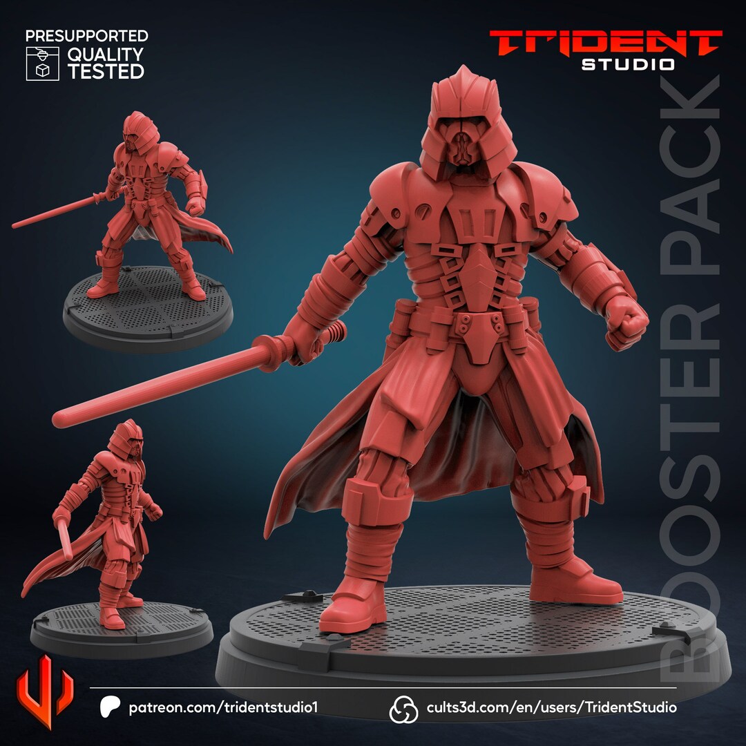 Tul Dark - Fan Art by Trident Studios - Hero - RPG - Etsy