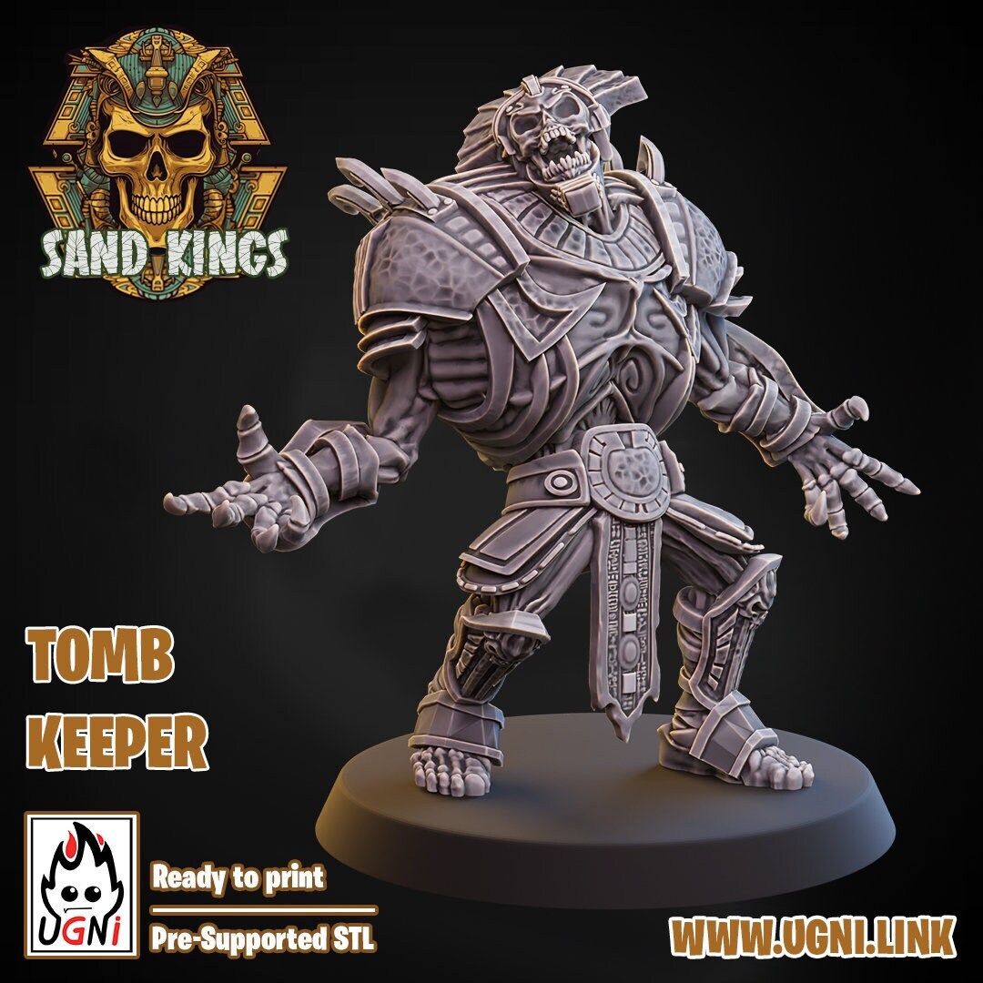 Tomb Keeper Skeleton Different Versions -sand Kings Team -fantasy ...