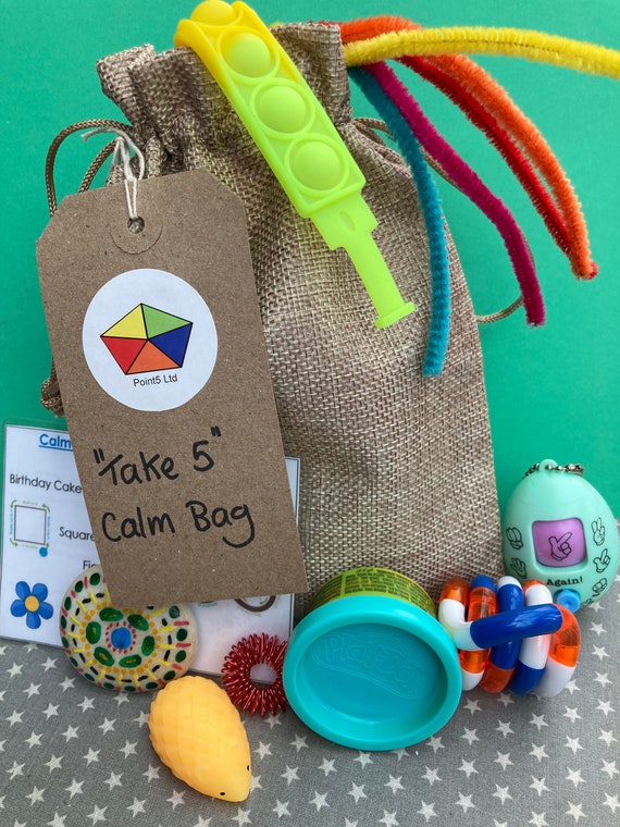 Calm Bag Fidget Toys Sensory Tool Kit for Children and | Etsy UK