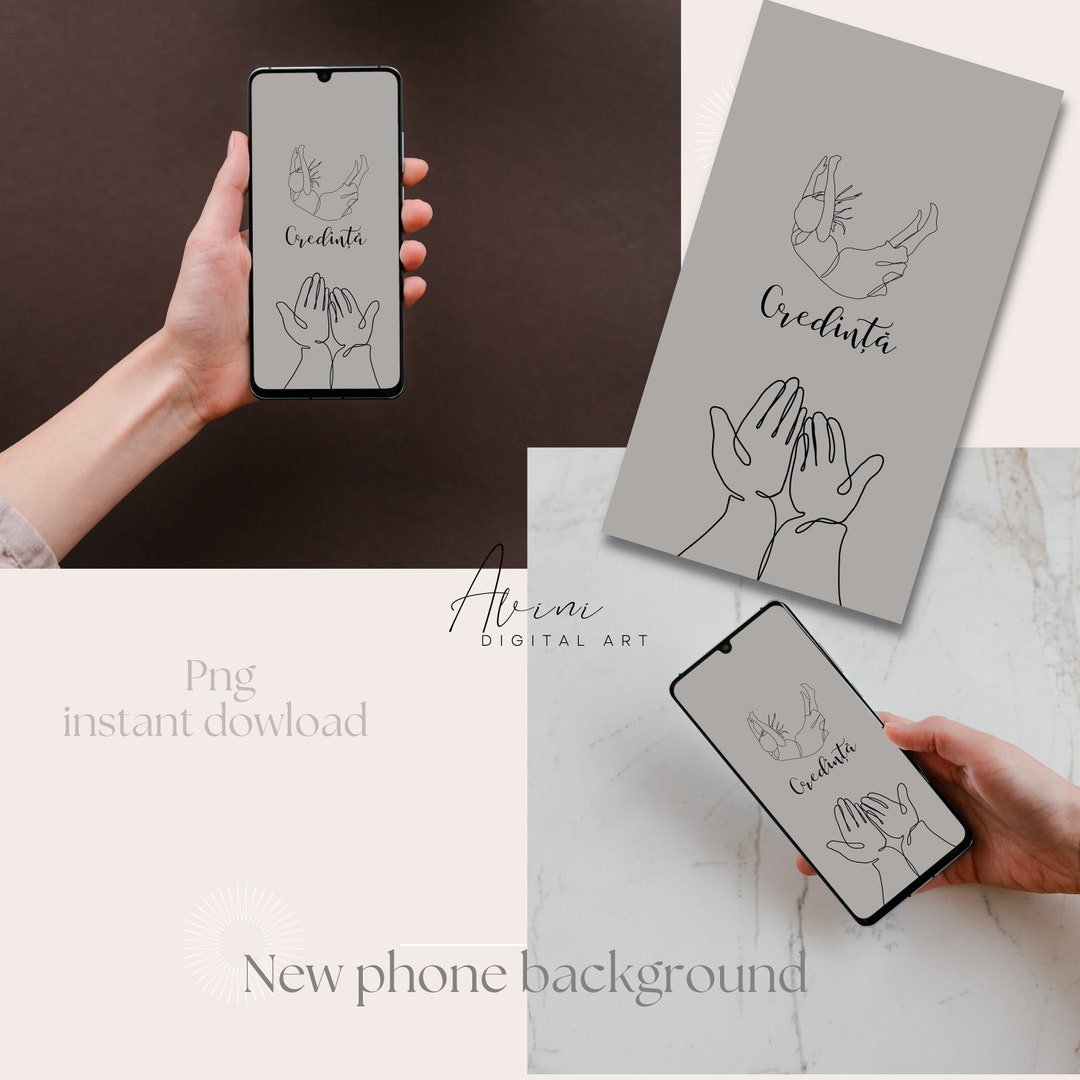 Christian Phone Wallpaper, Pnd, Instant Dowload - Etsy