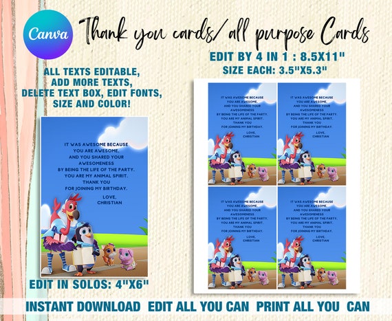 TOTS Instant Download Editable Printable Digital Template - Etsy