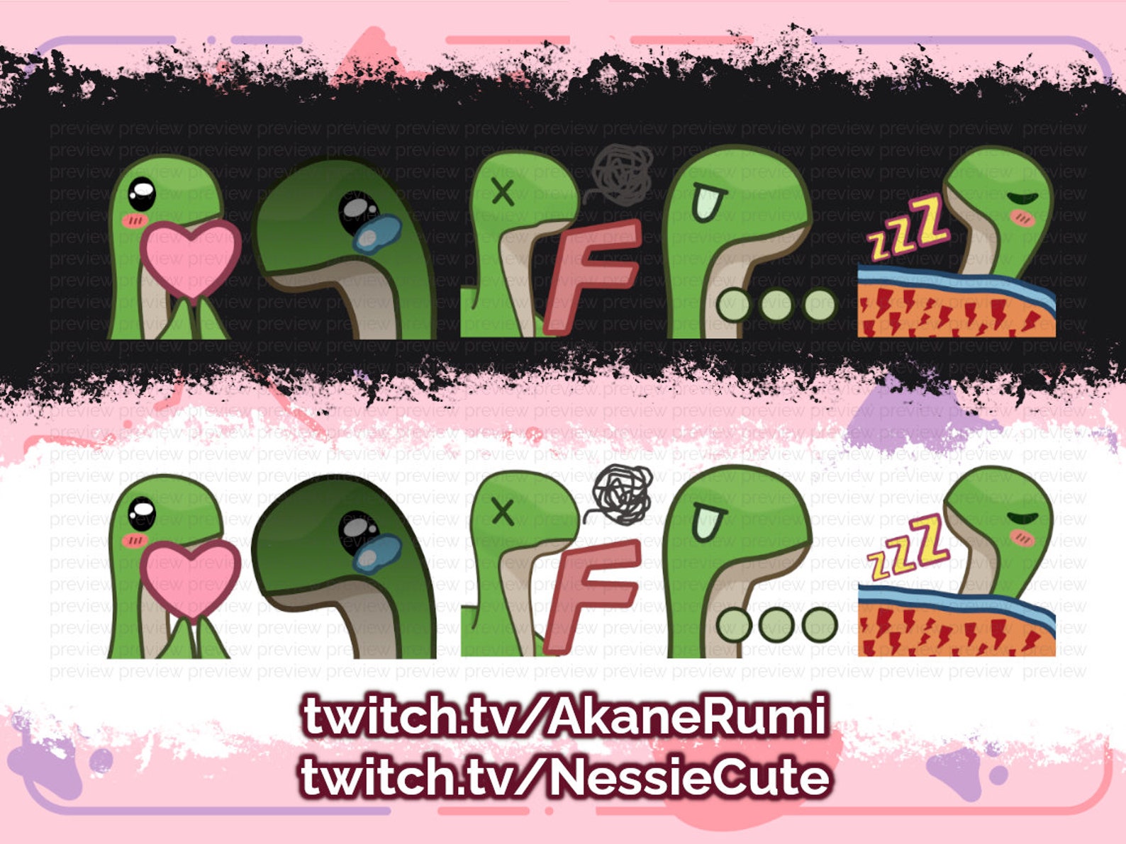 Nessie Apex Legends Emotes for Twitch / Discord Pack 3 Nessy Cute - Etsy