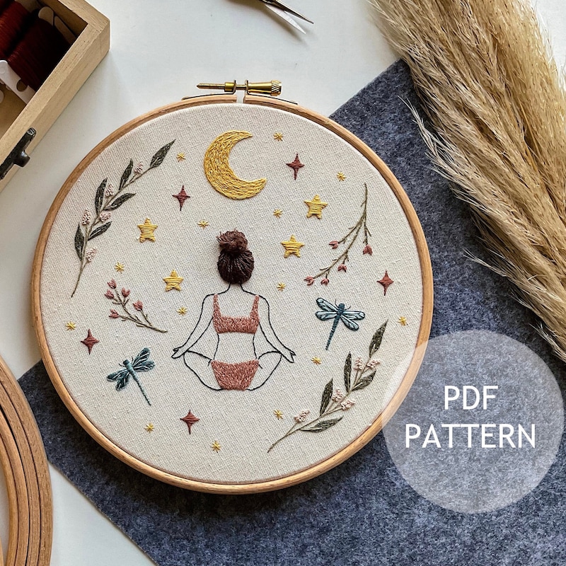 Stickanleitung yoga - Etsy.de