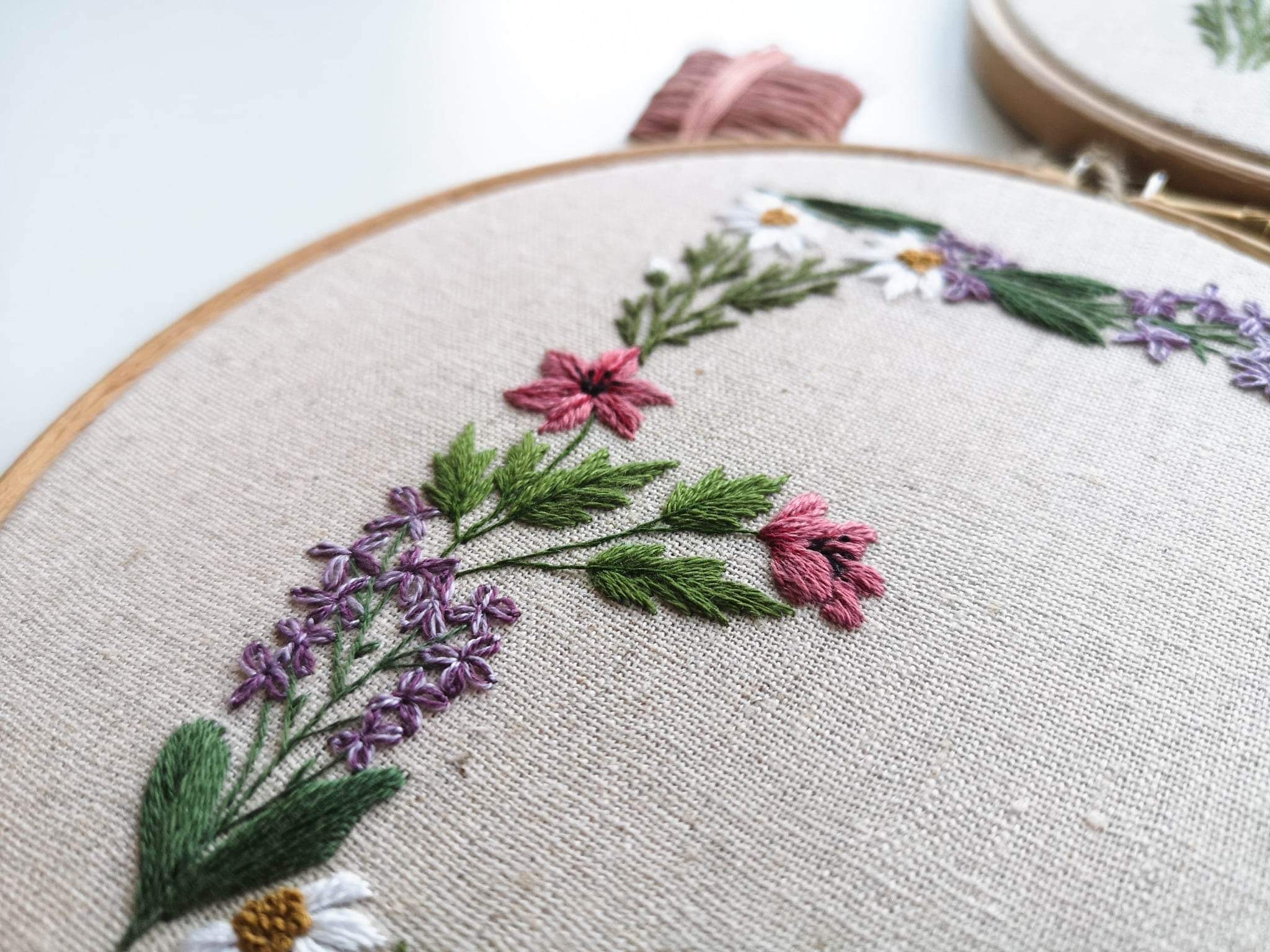 Embroidery Pattern PDF Embroidery Design 26 Letterfloral - Etsy