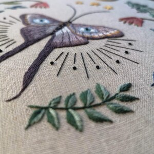 Embroidery Pattern PDF, Magic Moth Embroidery Pattern, Spiritual ...