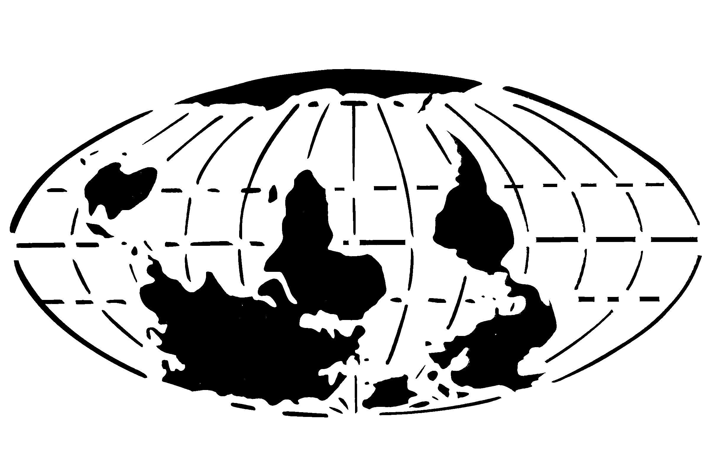 Stencil World Map Globe for Wall Tattoo and Vintage Look Stencil Textile Design ST-1010120 Wall ...