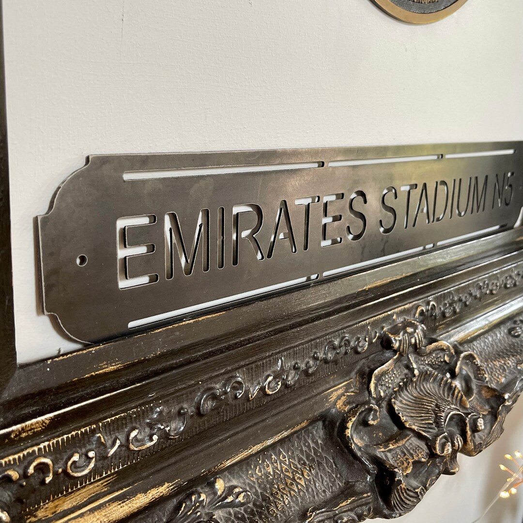 Emirates Stadium N5 ARSENAL Football Metal Street Sign - Etsy UK