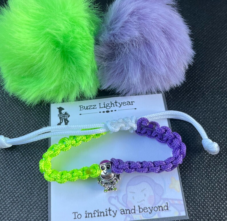 Buzz Lightyear Paracord Bracelet - Etsy