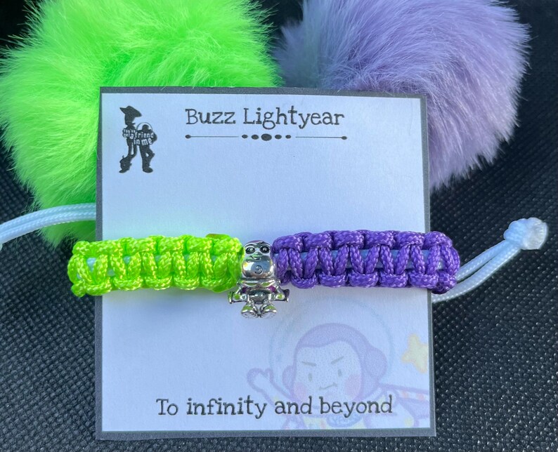 Buzz Lightyear Paracord Bracelet - Etsy