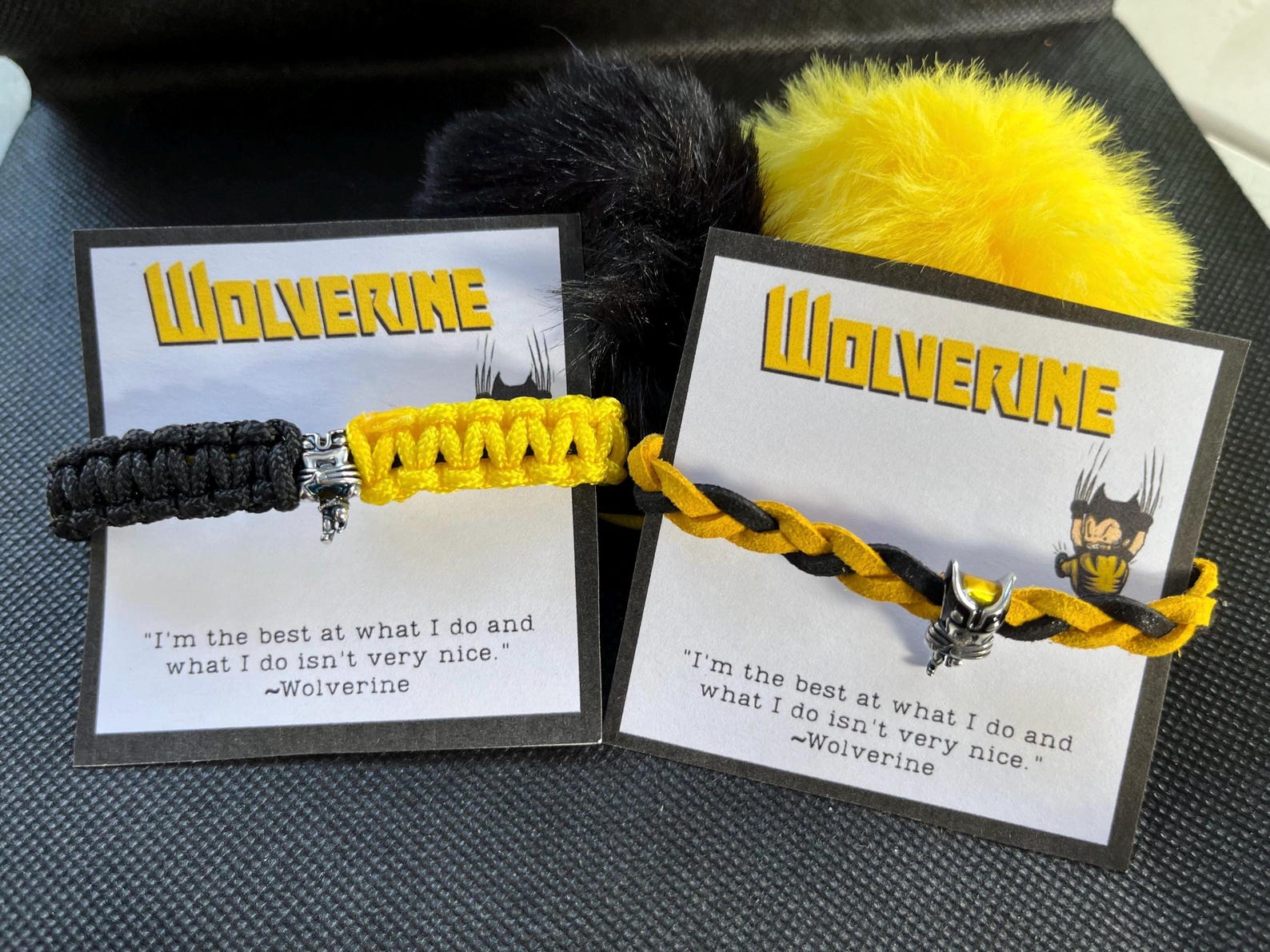 Wolverine Faux Suede Bracelet - Etsy
