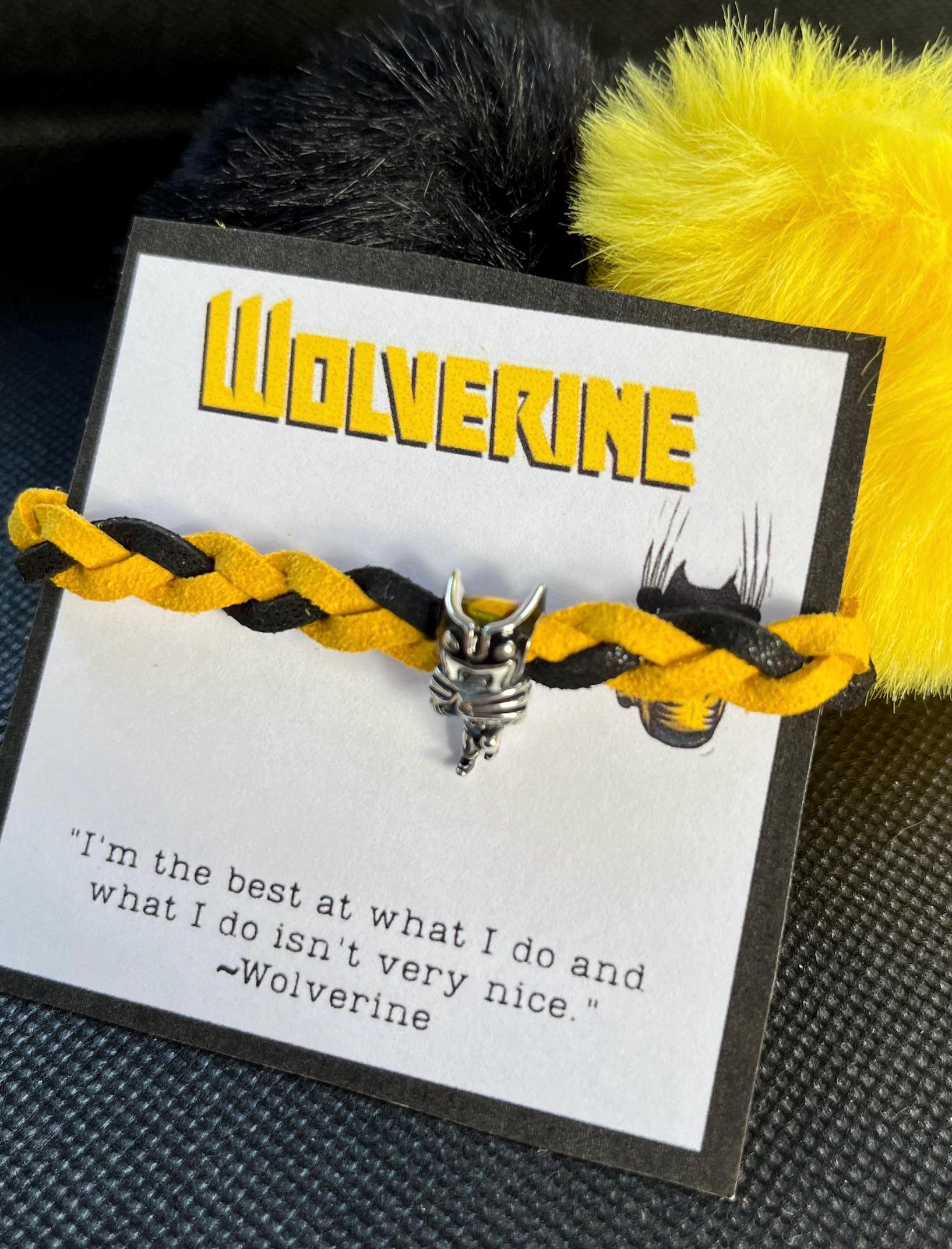 Wolverine Faux Suede Bracelet - Etsy