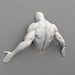 Pushing the Wall Sculpture 3D Print File / 3D Wall Art / Men Wall ...