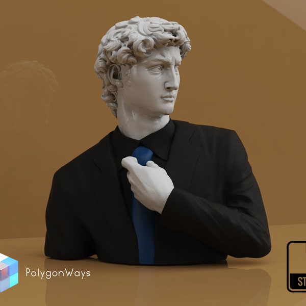 David Statue - Etsy