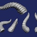 Horns Printable 3D Model STL Files / 3D Print Files / 3D Art Design ...
