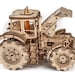 3d Mechanical Wooden Model Tractor 3d Puzzle Assembly Adult Craft Kit ...