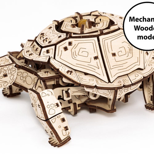 3d Mechanical Wooden Model Kit Kinetic Globe 3D Puzzle for - Etsy